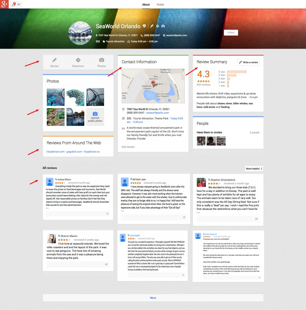 Google Testing New Local Listing “About Page” Layout – Just What are ...
