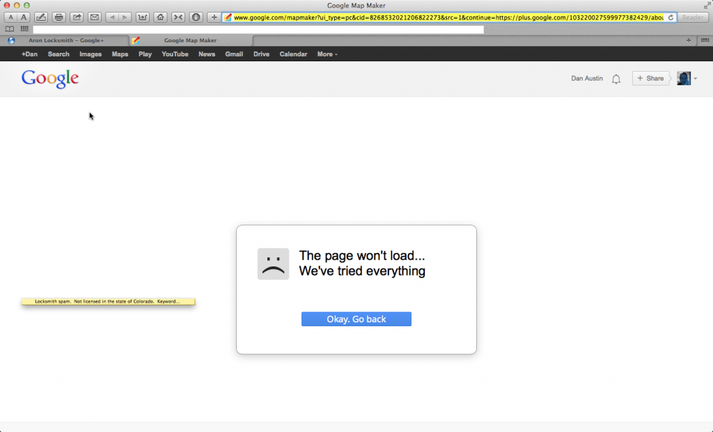 Google Maps Report a Problem: Does It Work For Local Spam?